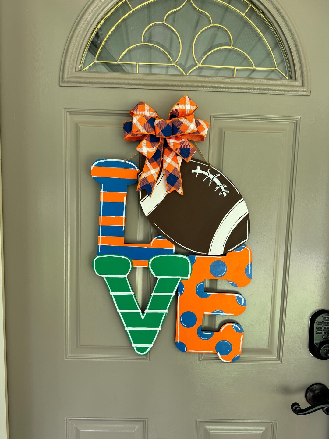 Football Door Hanger | Virginia | University of Virginia | Cavalier ...