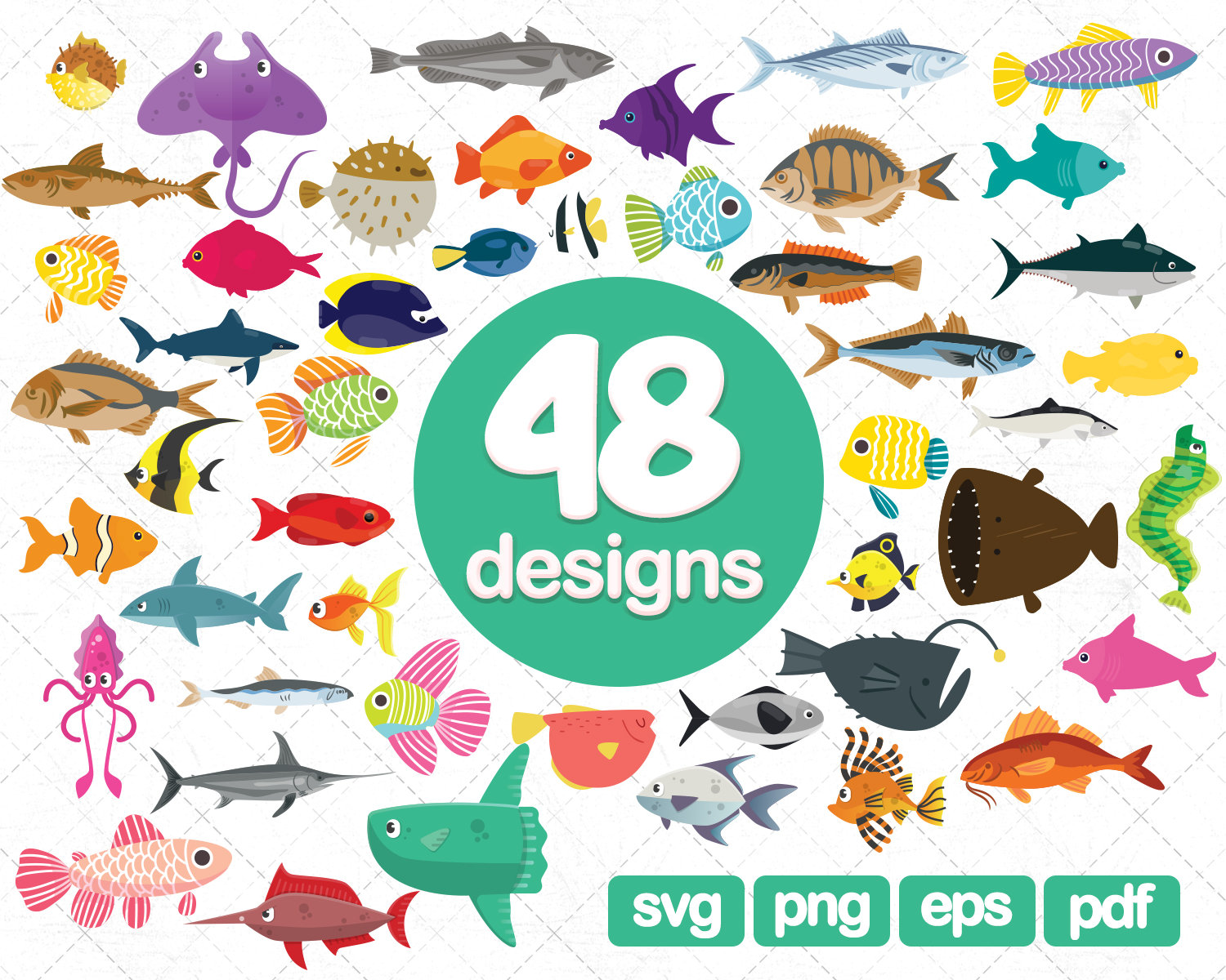 Ocean Fish Clip Art