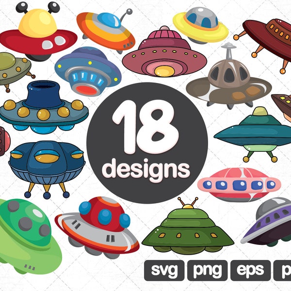 Rocket Ship Clipart - Etsy