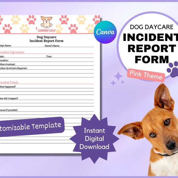 Dog Incident Report - Etsy