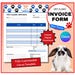 Vet Clinic Invoice Form: Billing Form for Veterinarians and Pet ...