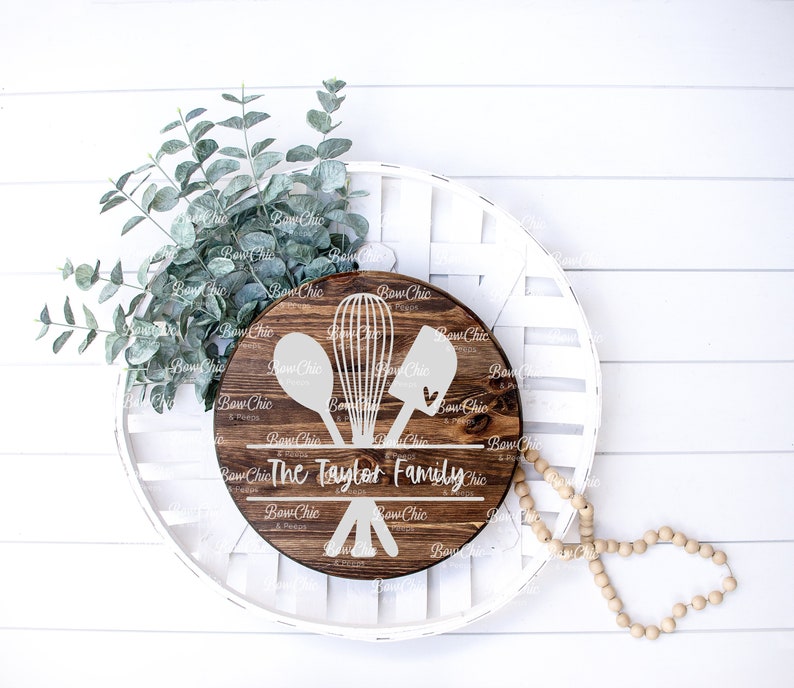 Kitchen Utensils Split Monogram Svg Monogram Baking Svg - Etsy