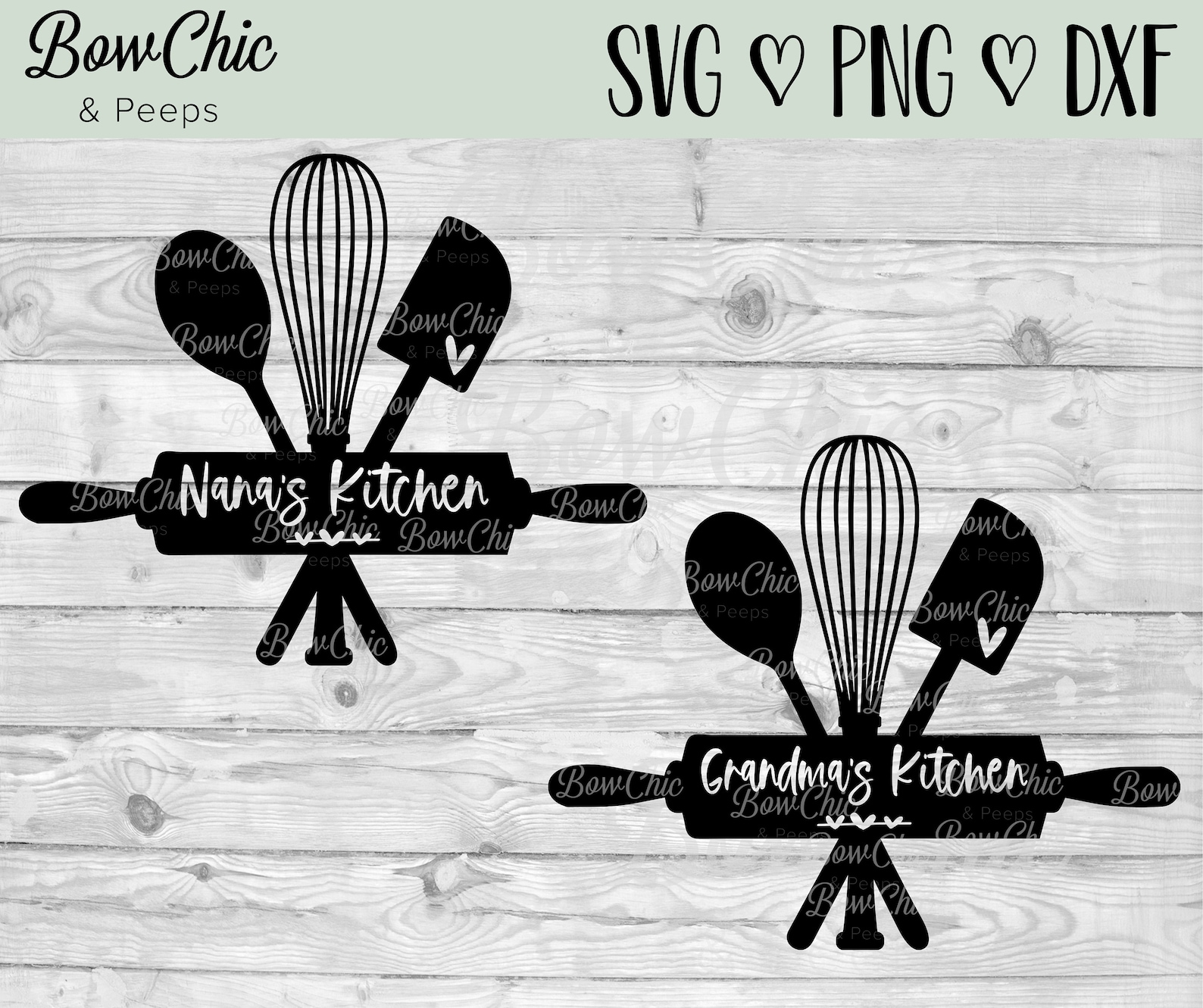 Grandma's Kitchen Svg | Nana's Kitchen Svg | Kitchen Utensils Svg ...