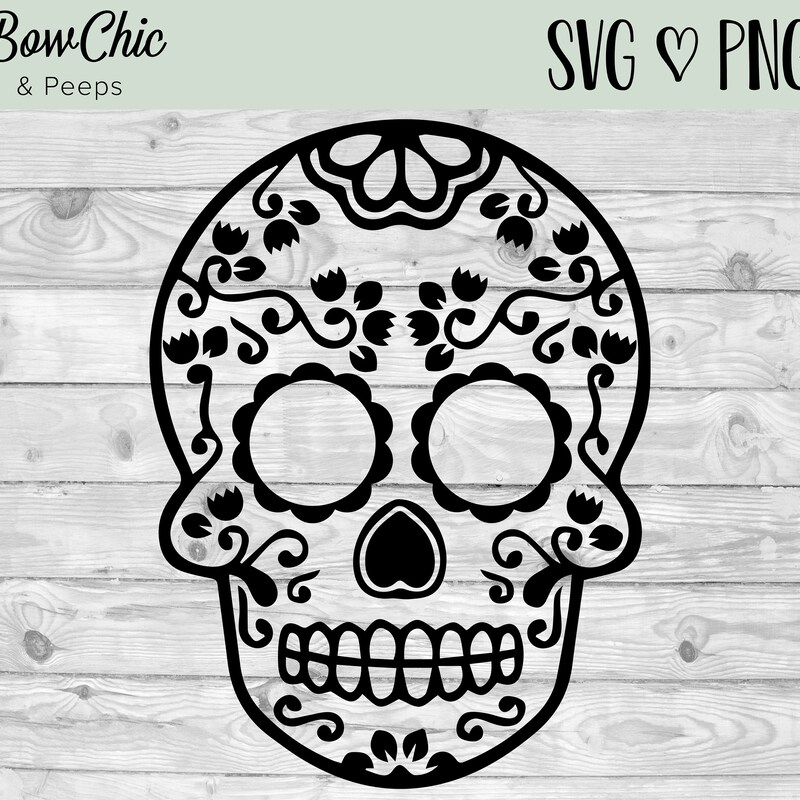 Sugar Skull Skeleton - Etsy