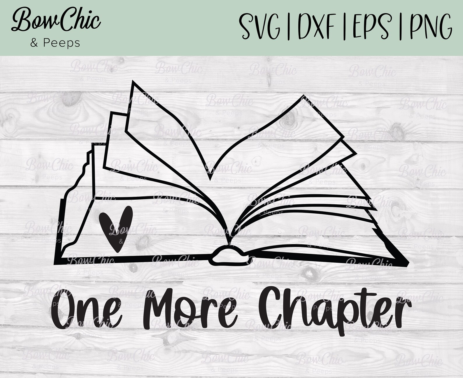 One More Chapter Svg Just One More Chapter Svg Book Svg - Etsy