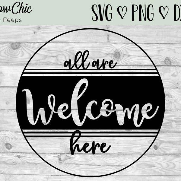All Are Welcome Here - Etsy