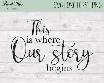 Our Story Sign - Etsy