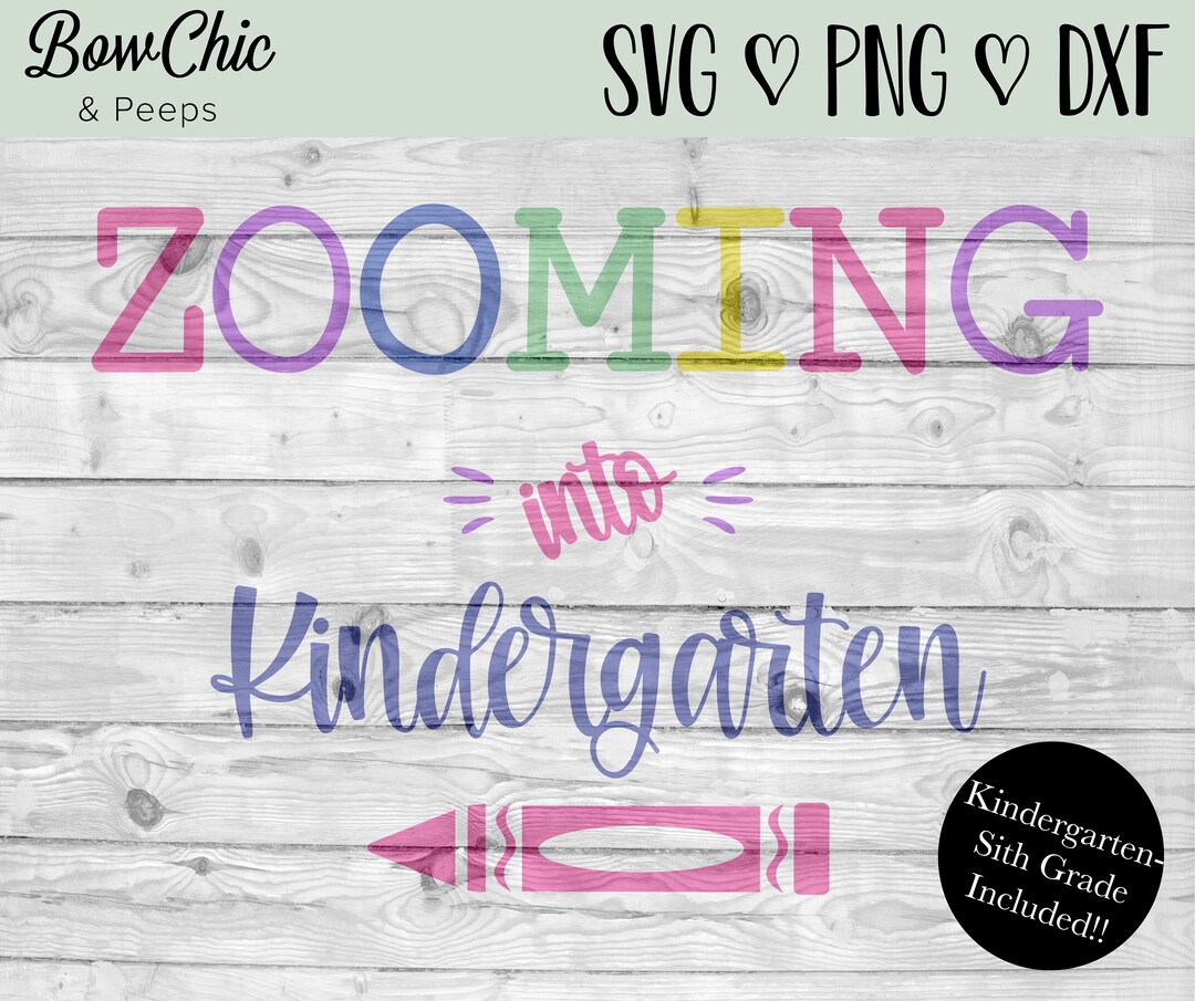 Zooming Into School Year Svg | Back to School Svg | Kindergarten Svg ...