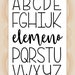 ABC Svg | Files for Cricut | Elemeno Sign | Funny ABC Svg | Playroom ...