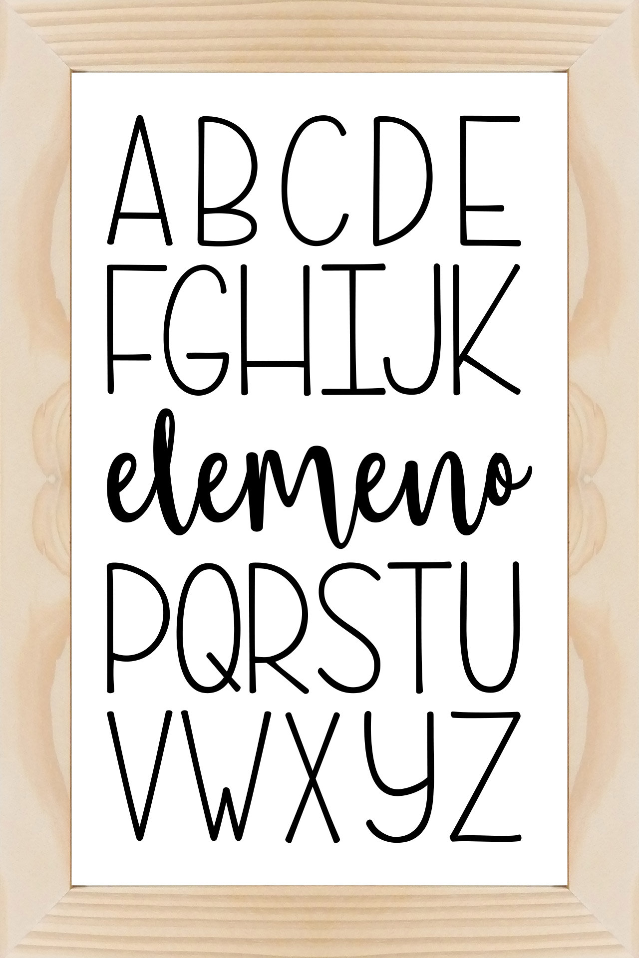 ABC Svg Files for Cricut Elemeno Sign Funny ABC Svg - Etsy