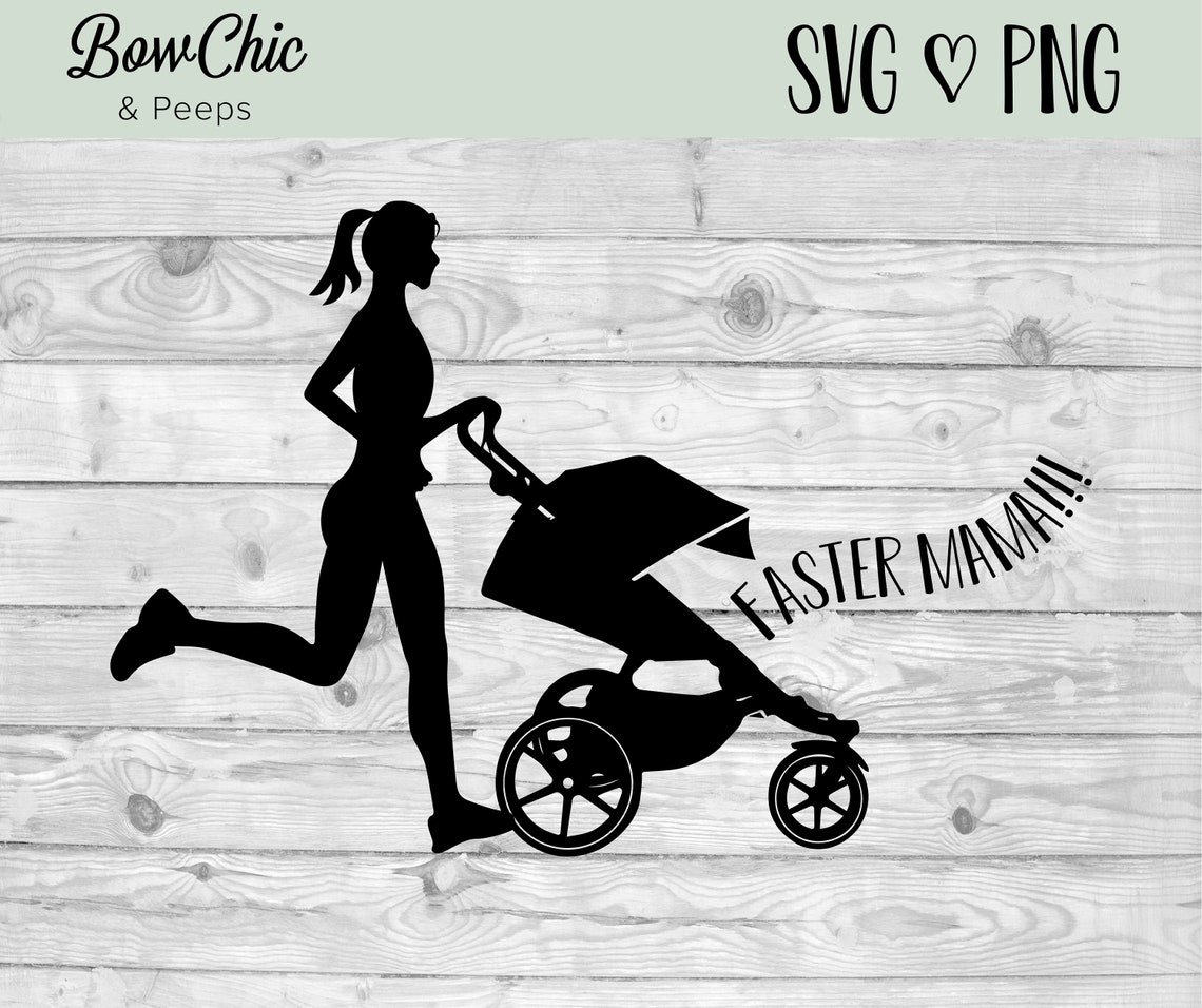 Runner Mom SVG Moms Who Run SVG Jogging Stroller Svg - Etsy