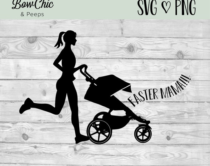 Runner Mom SVG Moms Who Run SVG Jogging Stroller Svg - Etsy