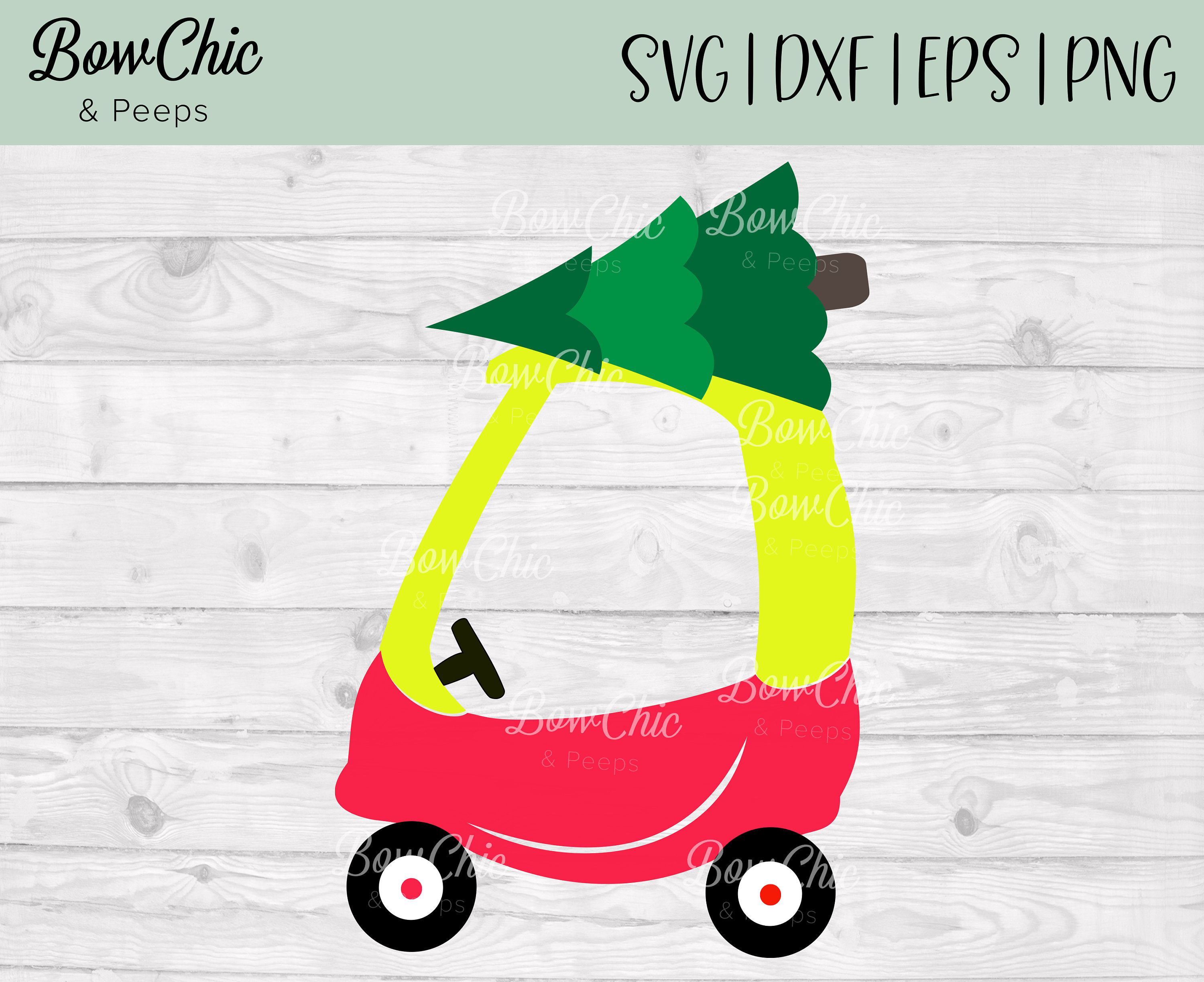 Christmas Car SVG Little Car Christmas Svg Little Truck - Etsy