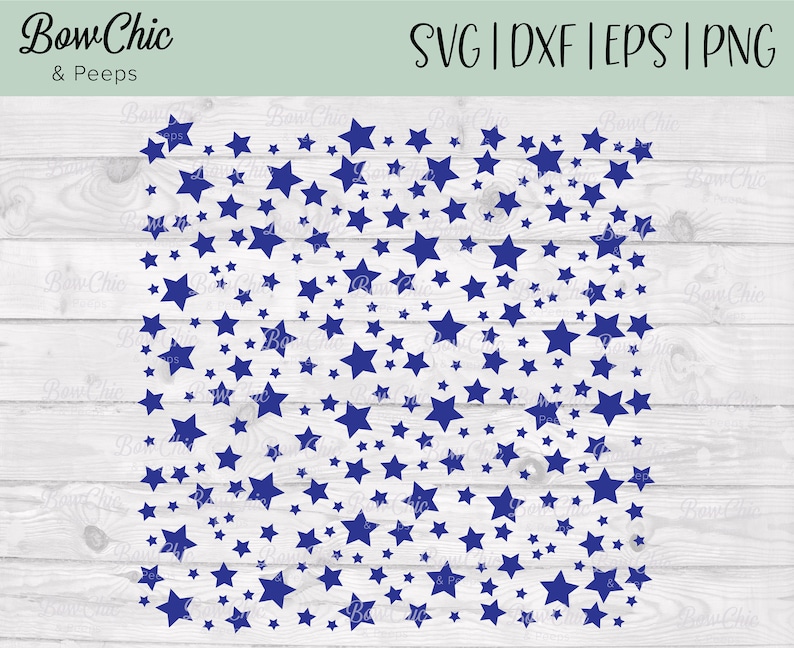 Stars Svg Star Pattern Svg Starry Skys Svg Seamless - Etsy