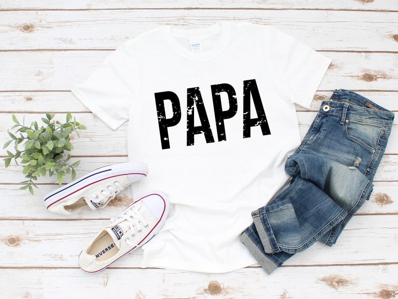 PAPA SVG Grunge Papa T-shirt Grunge Svg Fathers Day Cut - Etsy