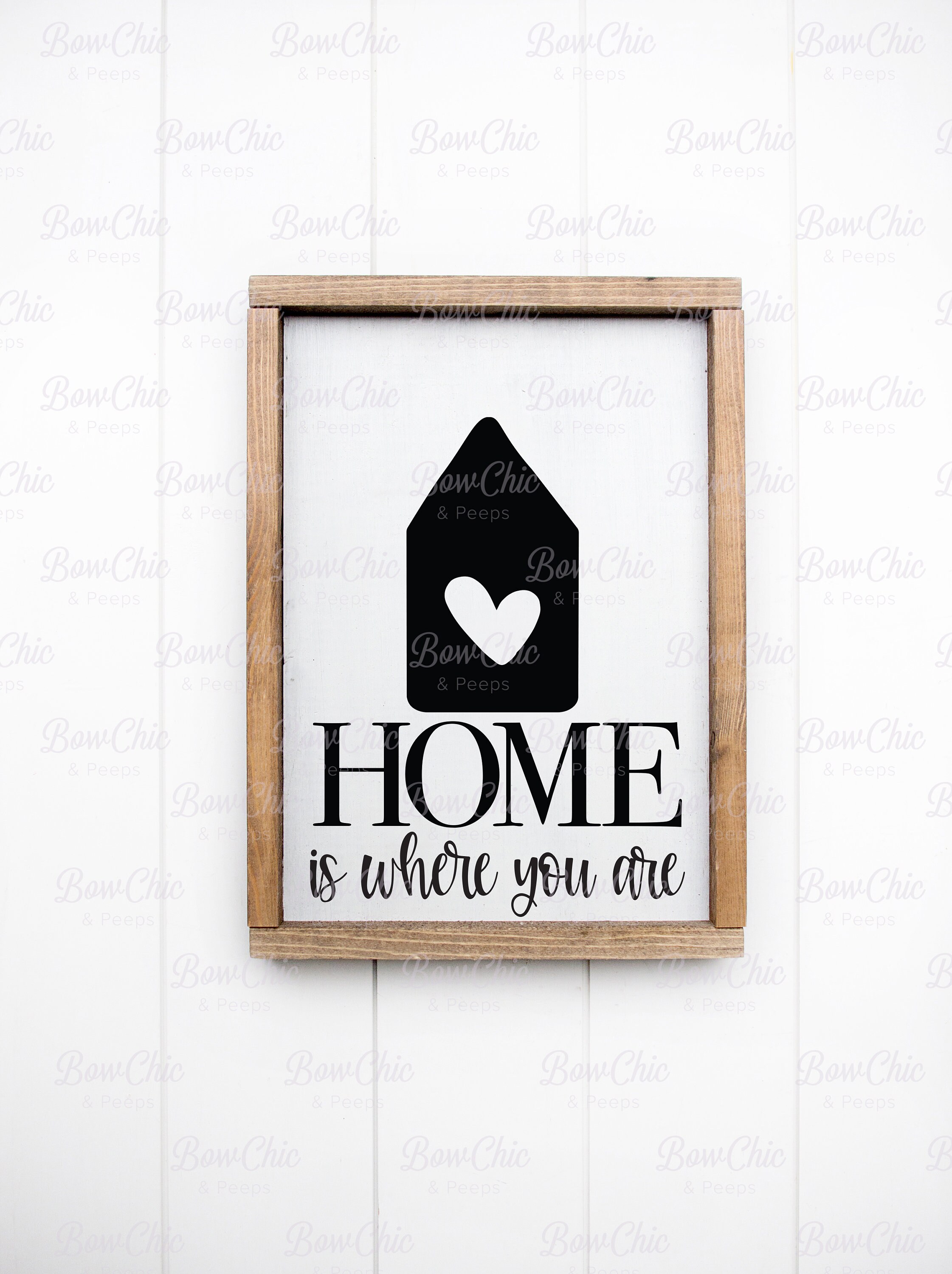 Home is Where You Are Svg Home Svg Svg File Farmhouse | Etsy