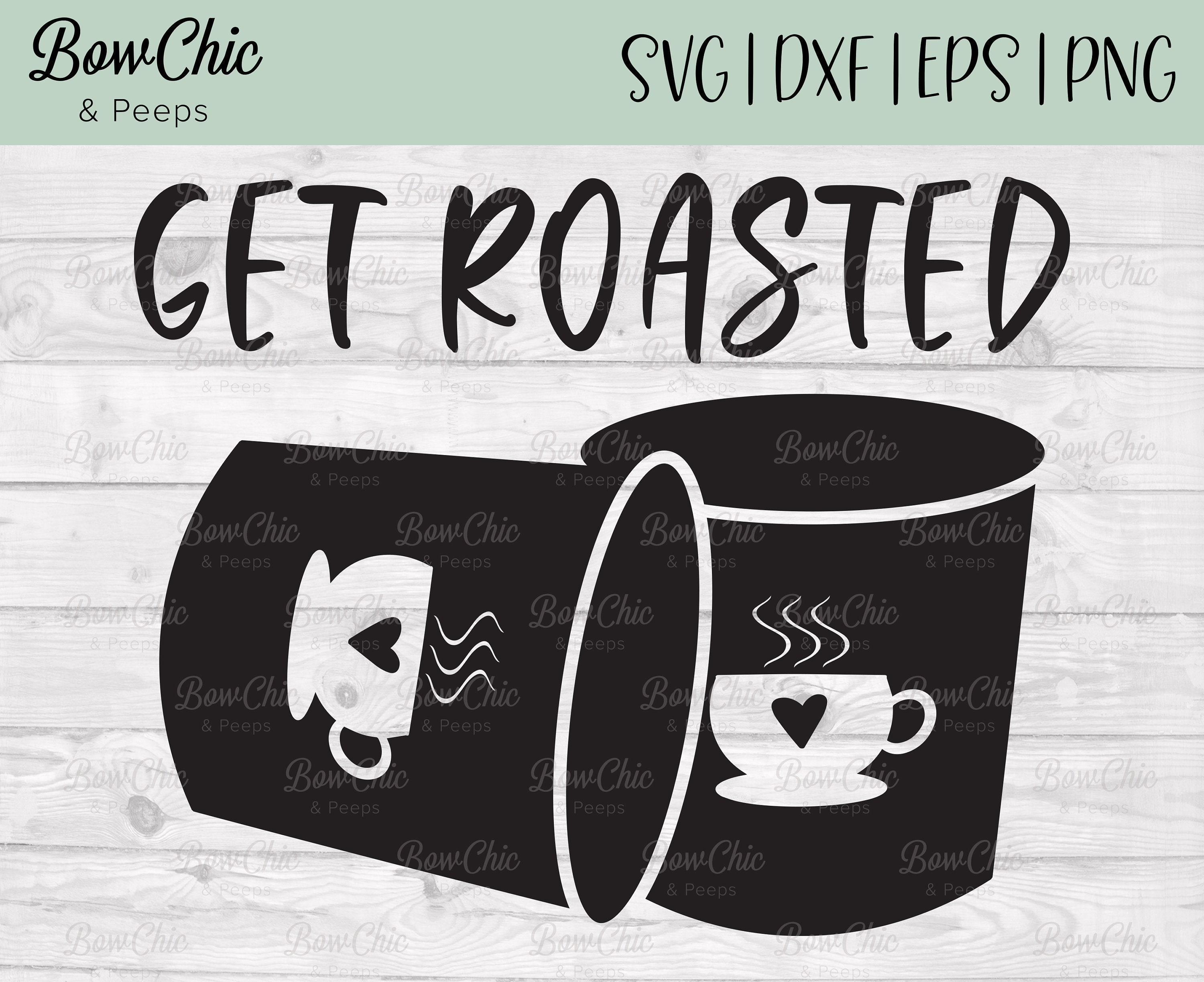 Get Roasted Svg Kcups Svg Kcup Svg Coffee Svg Funny | Etsy