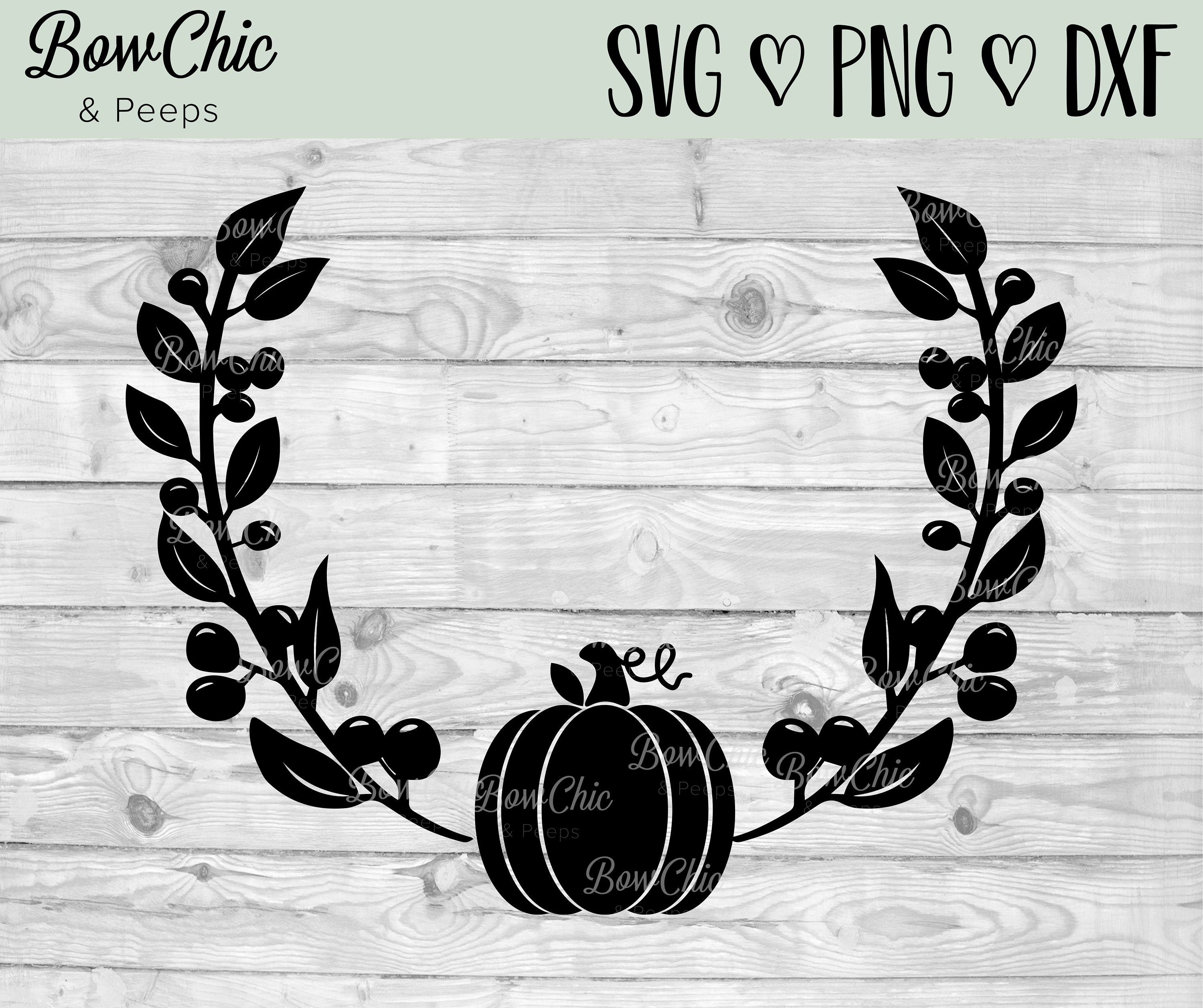 Fall Wreath Svg Pumpkin Wreath Svg Autumn Wreath Svg - Etsy