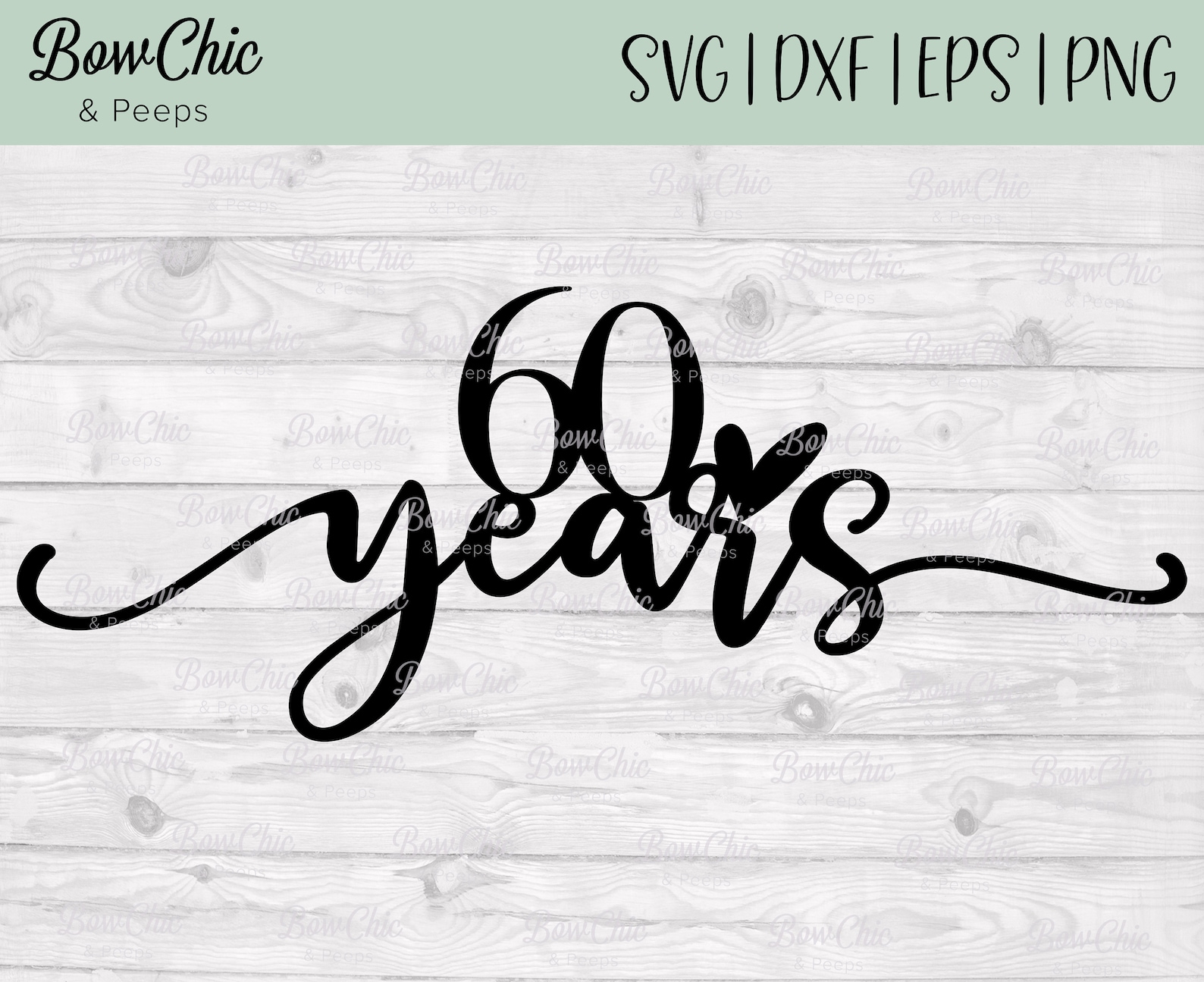 60 Years SVG 60th Anniversary SVG Diamond Anniversary svg | Etsy