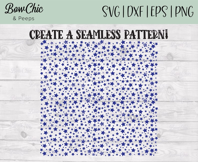 Stars Svg Star Pattern Svg Starry Skys Svg Seamless - Etsy
