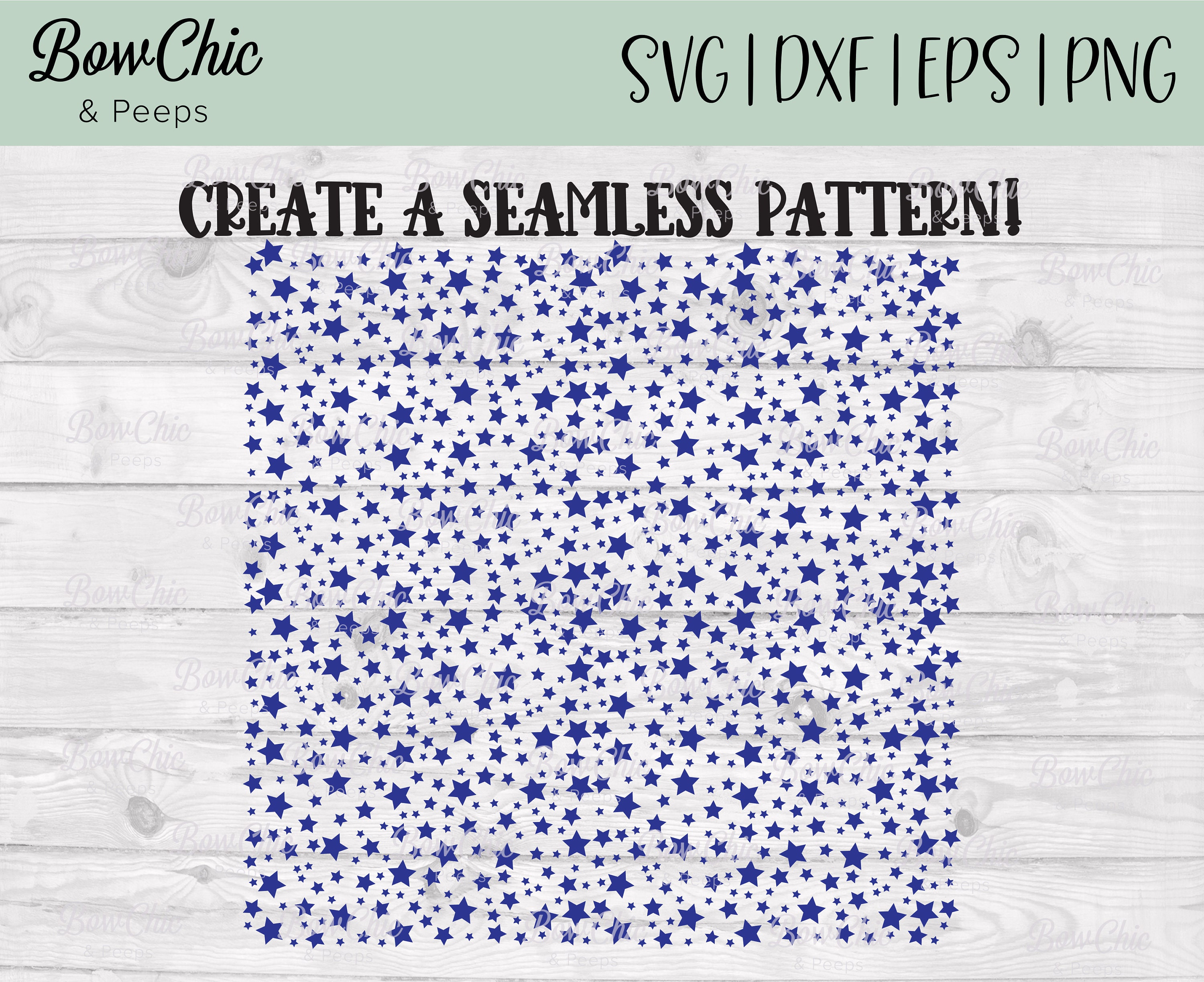 Stars Svg Star Pattern Svg Starry Skys Svg Seamless - Etsy