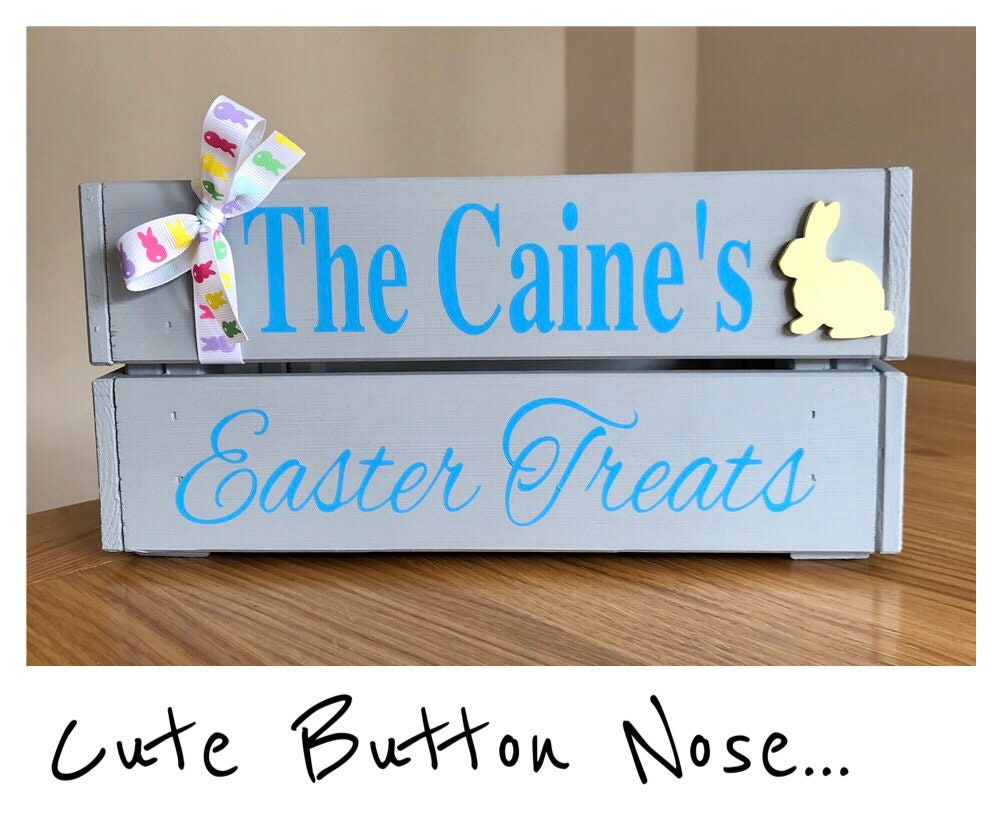 Personalised Easter Crate - Etsy