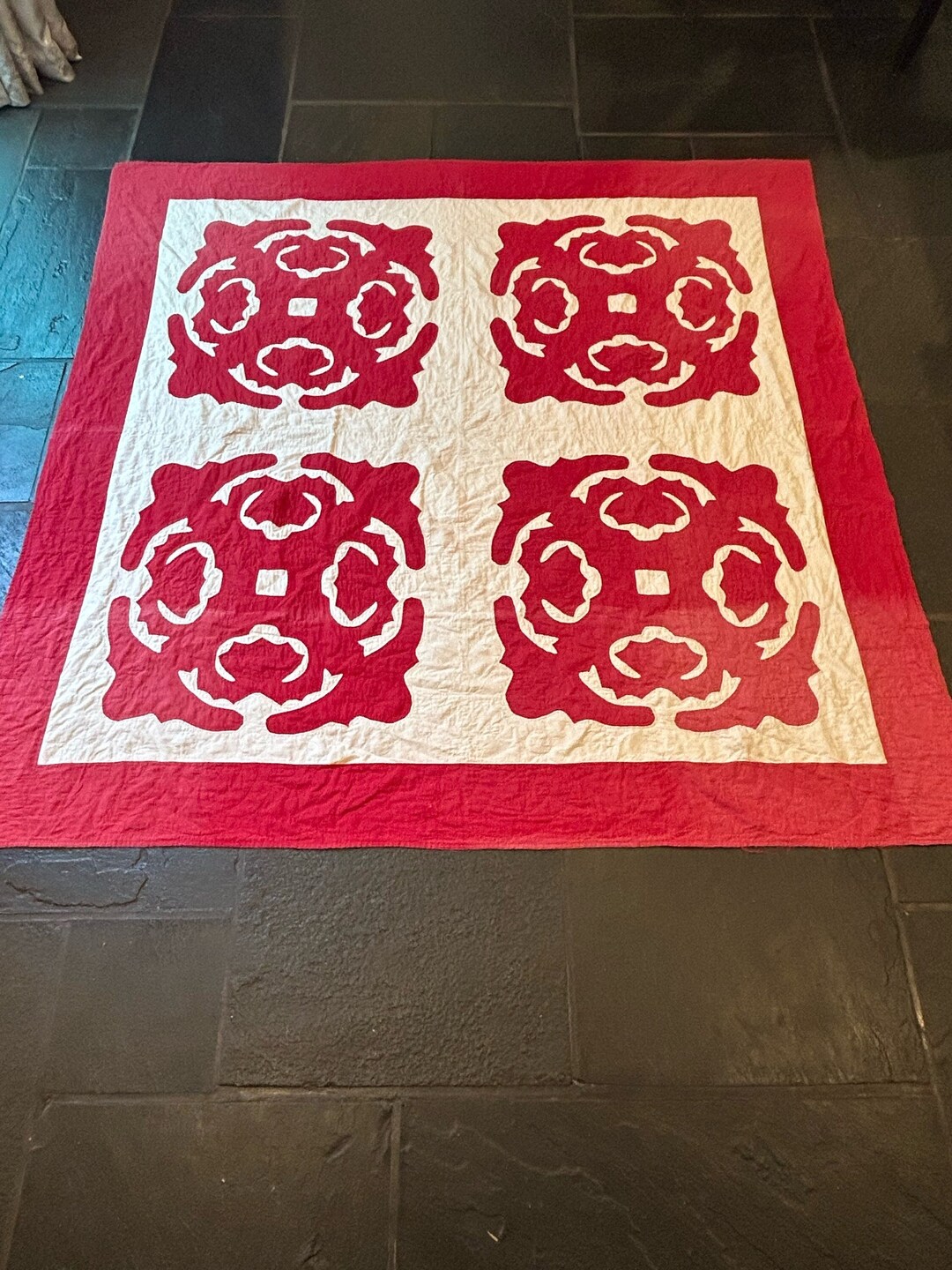 Antique Appliqué Quilt - Etsy