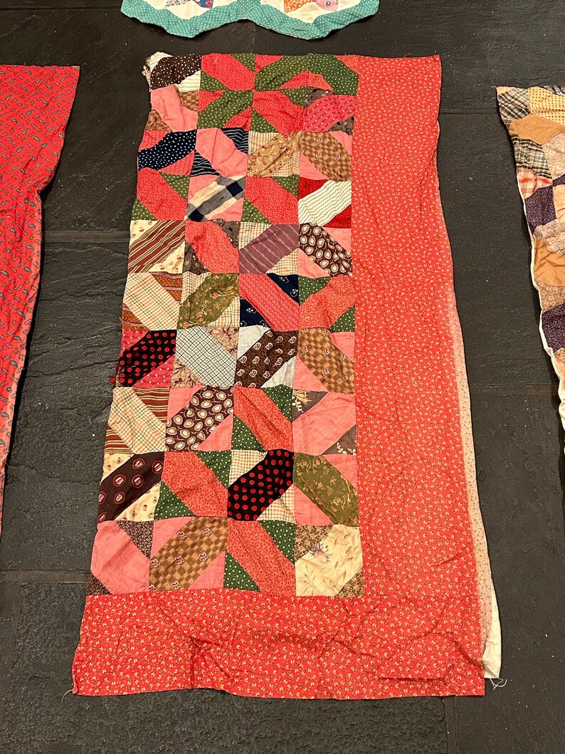 Antique Fabric Repurpose Lot - Etsy