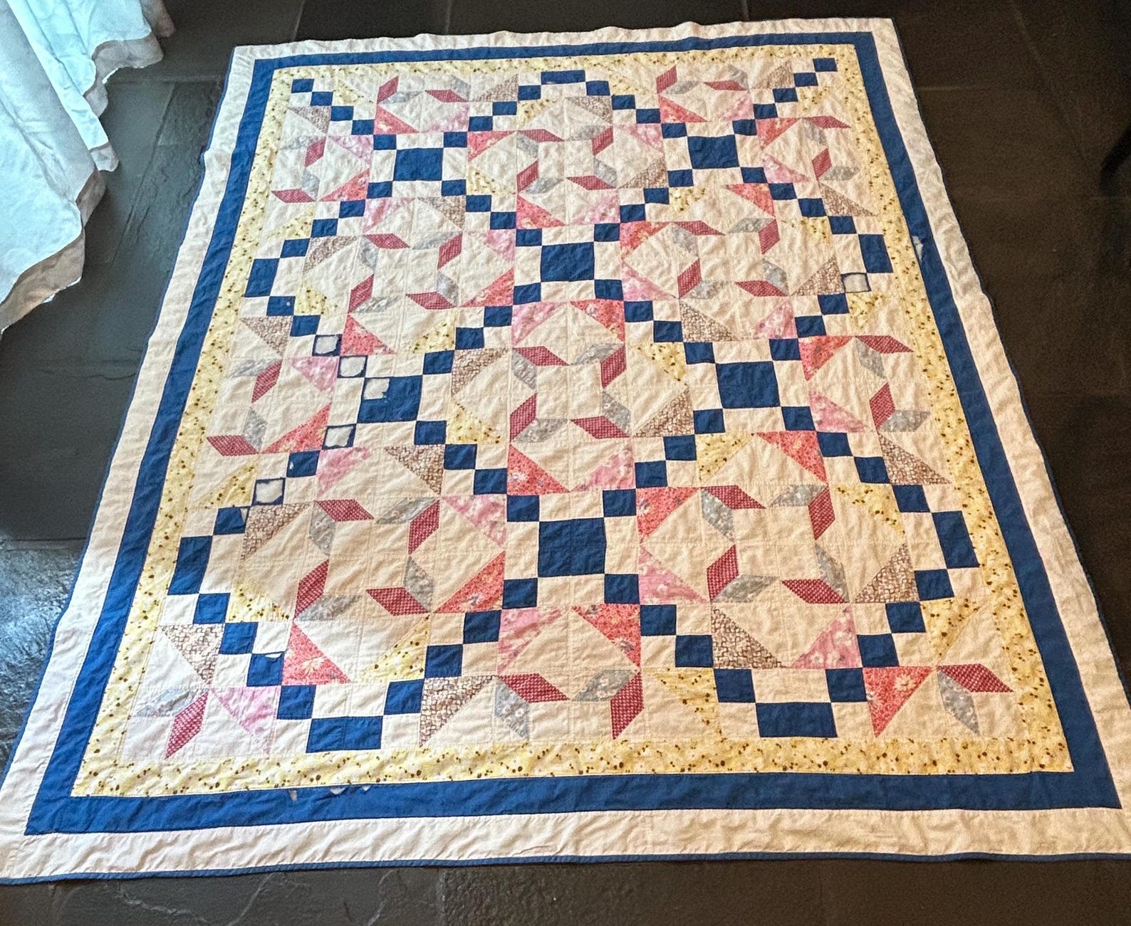 Vintage Summer Quilt Restoration Project - Etsy