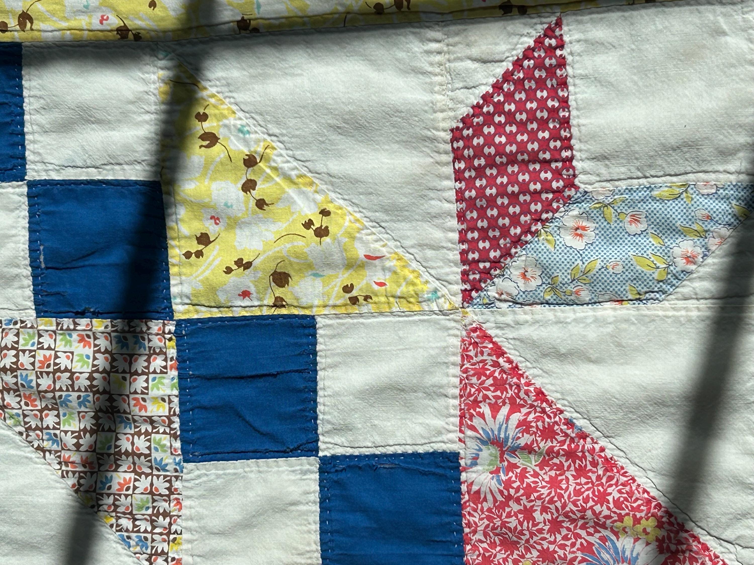 Vintage Summer Quilt Restoration Project - Etsy