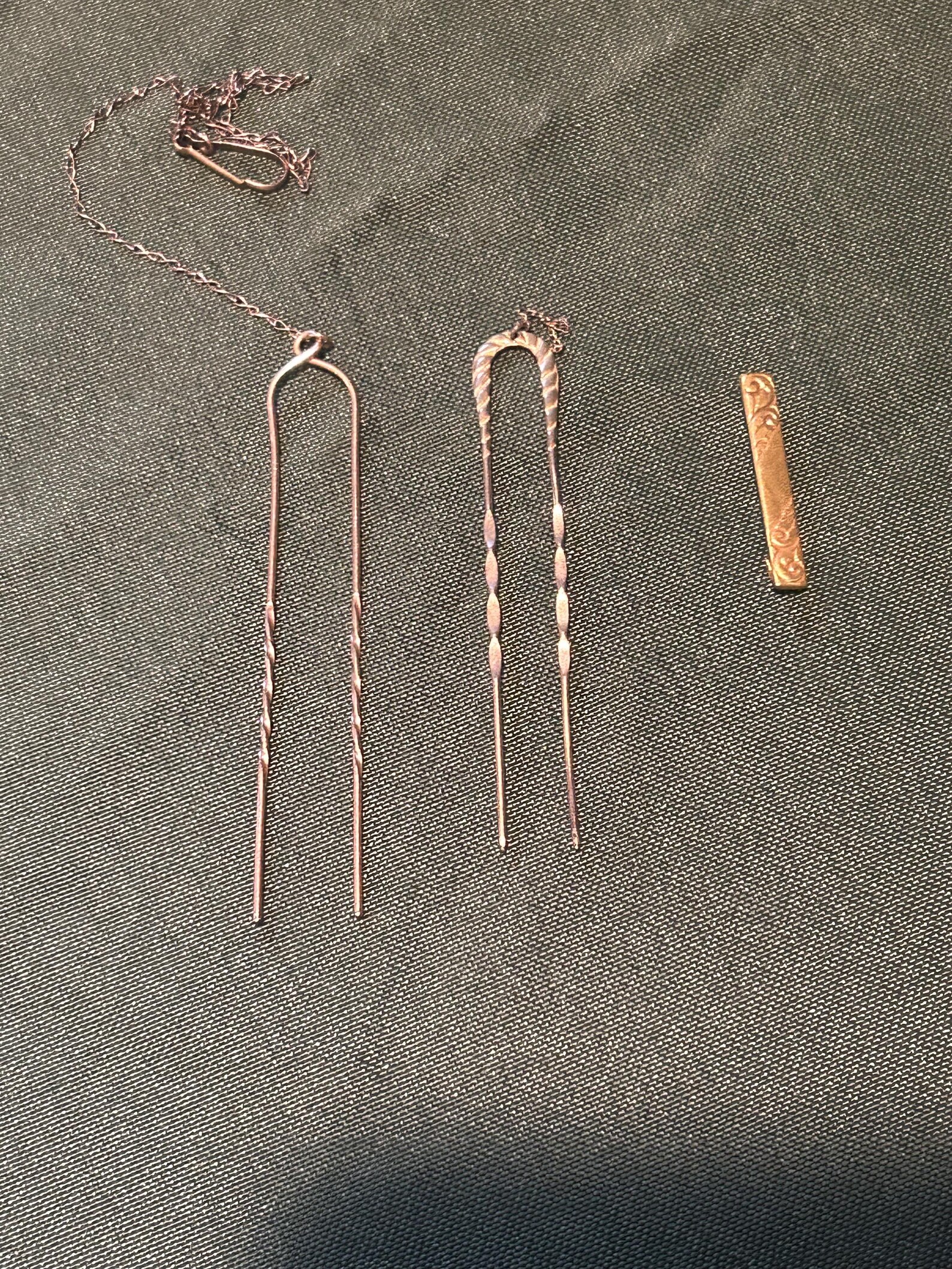 Antique Victorian Gold Filled Hair Pins - Etsy