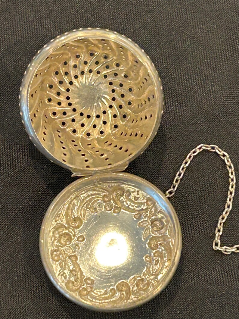 Victorian Sterling Tea Steeper - Etsy