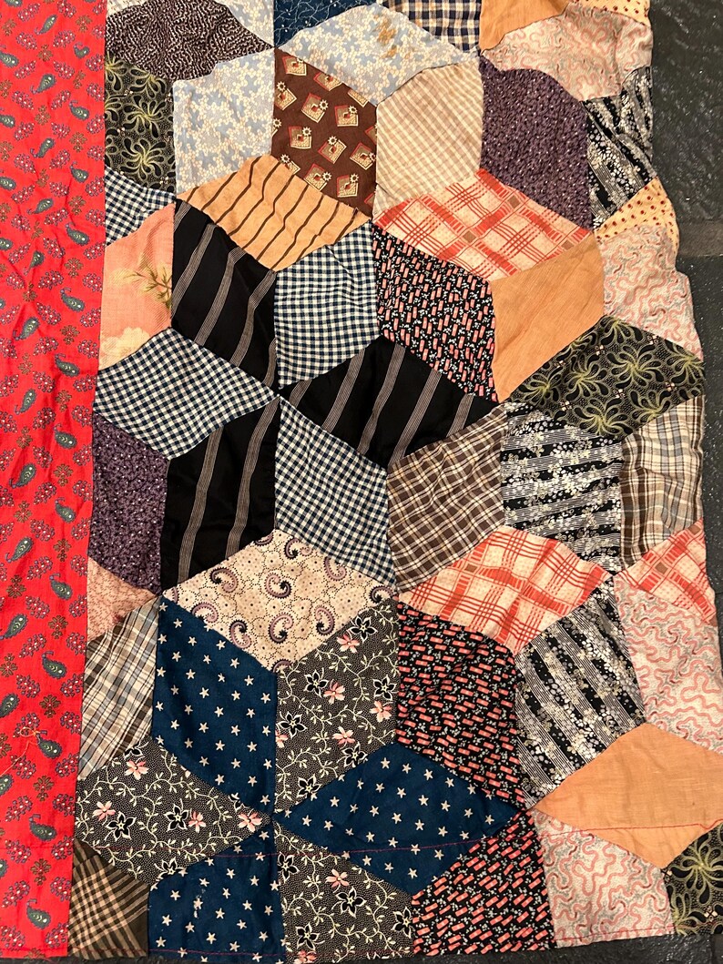 Antique Fabric Repurpose Lot - Etsy