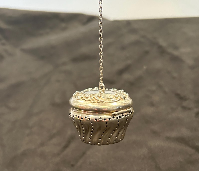 Victorian Sterling Tea Steeper - Etsy