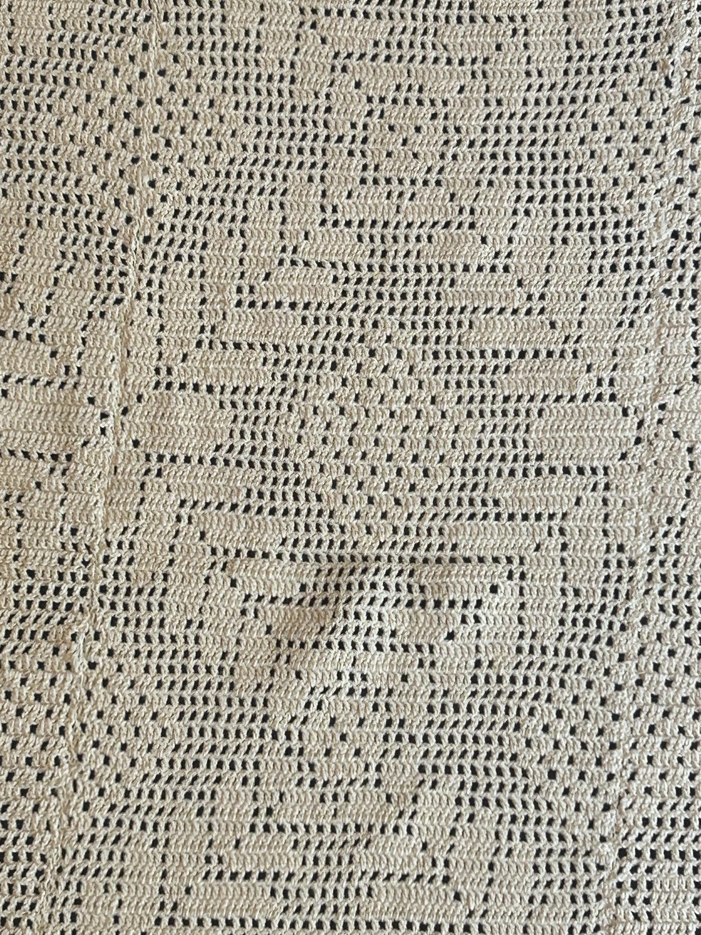 Vintage Crochet Tablecloth - Etsy