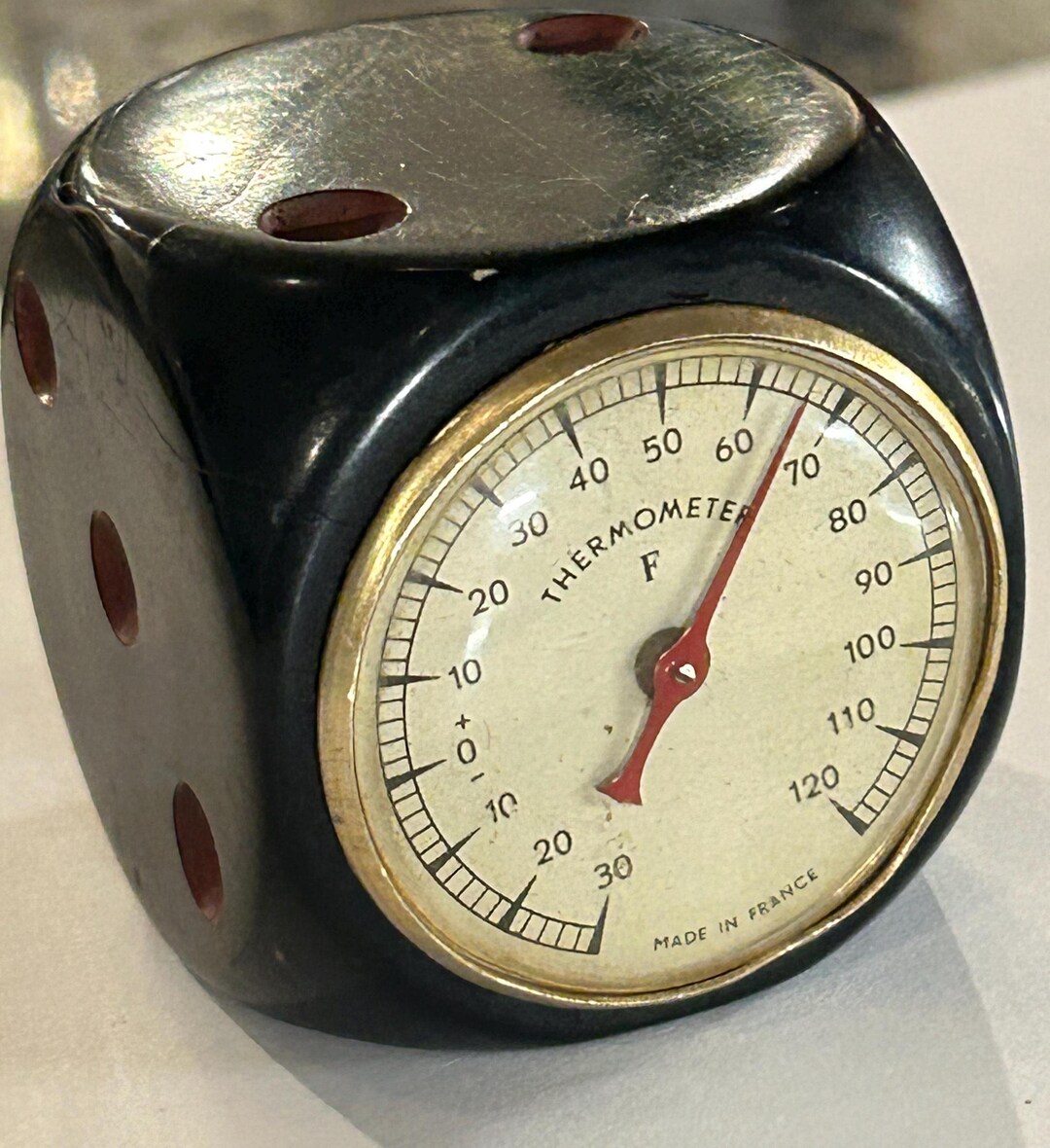 Vintage Bakelite Dice Thermometer - Etsy