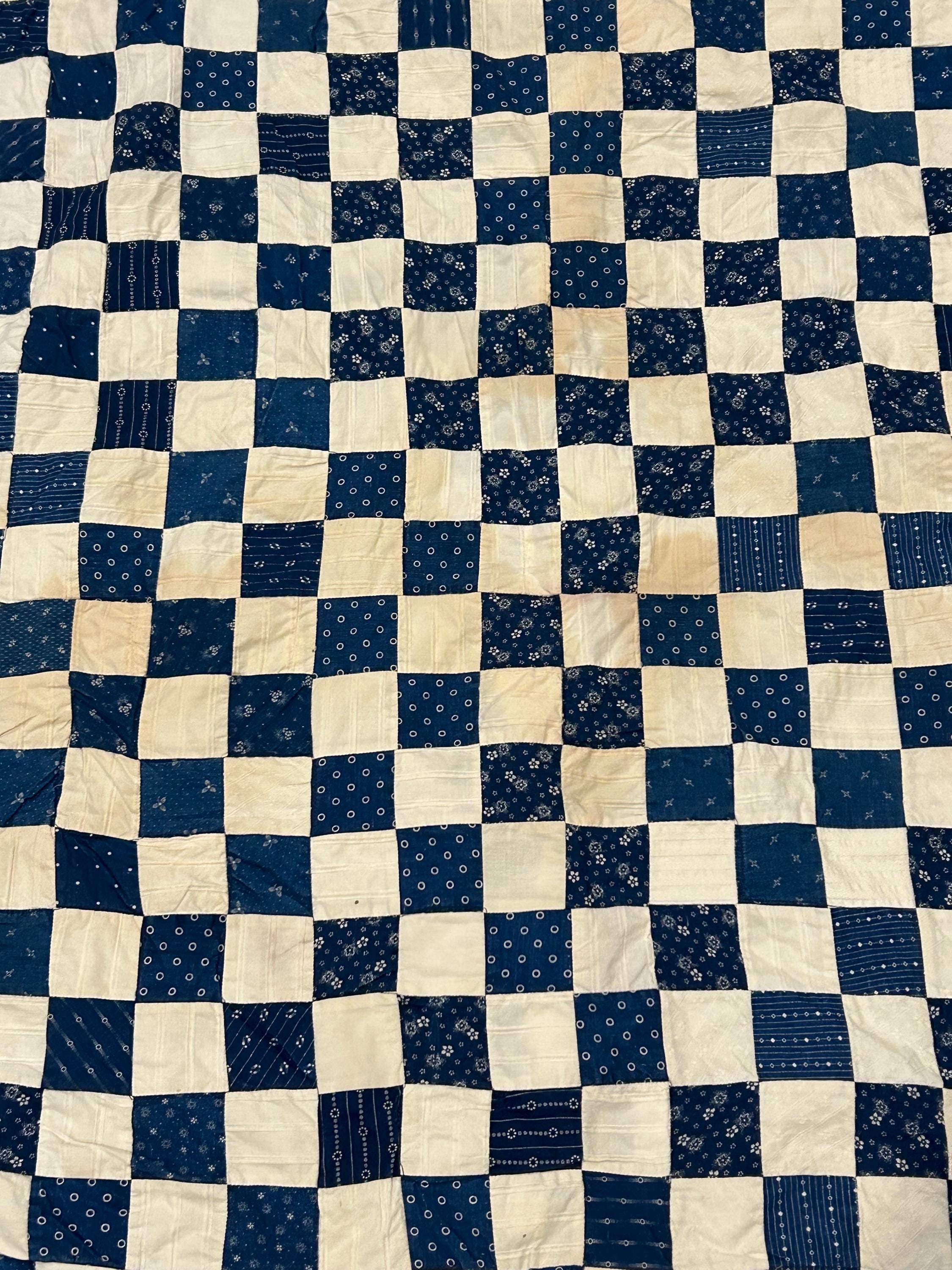 Antique Patchwork Quilt - Etsy