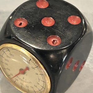 Vintage Bakelite Dice Thermometer - Etsy