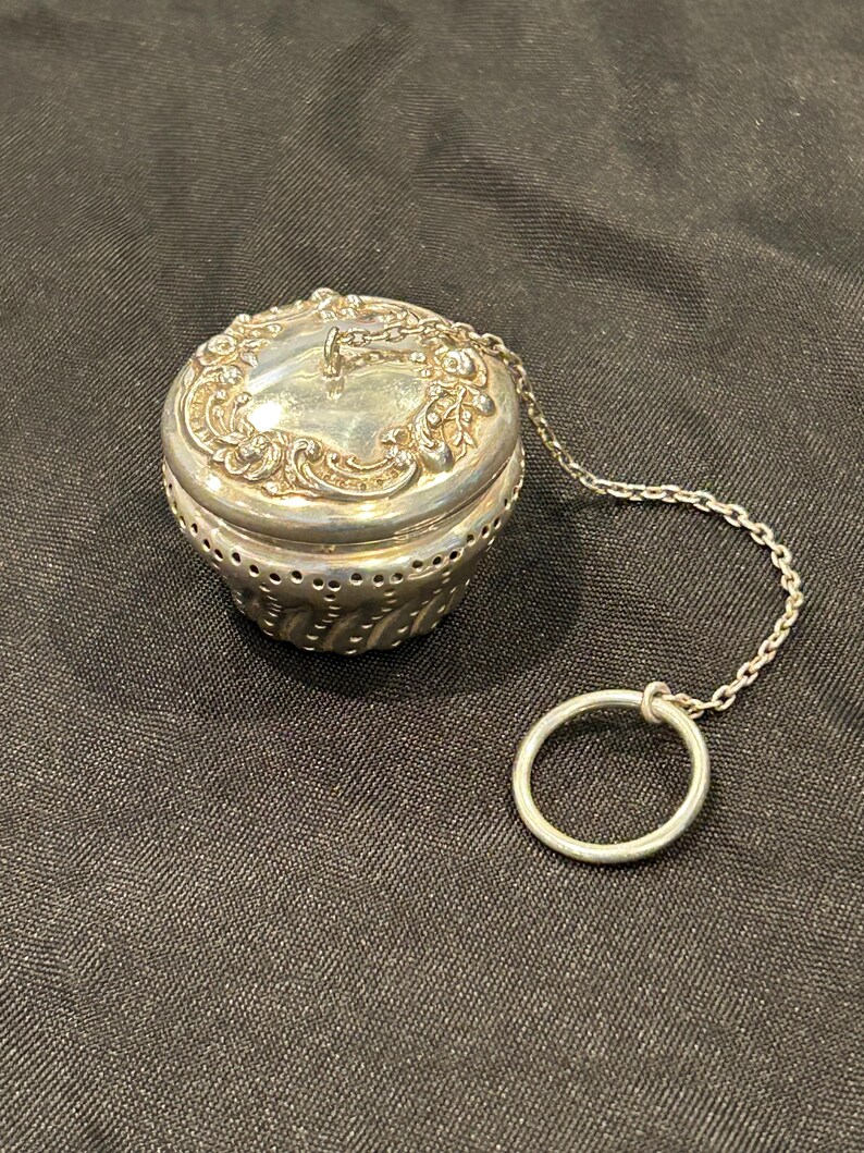 Victorian Sterling Tea Steeper - Etsy