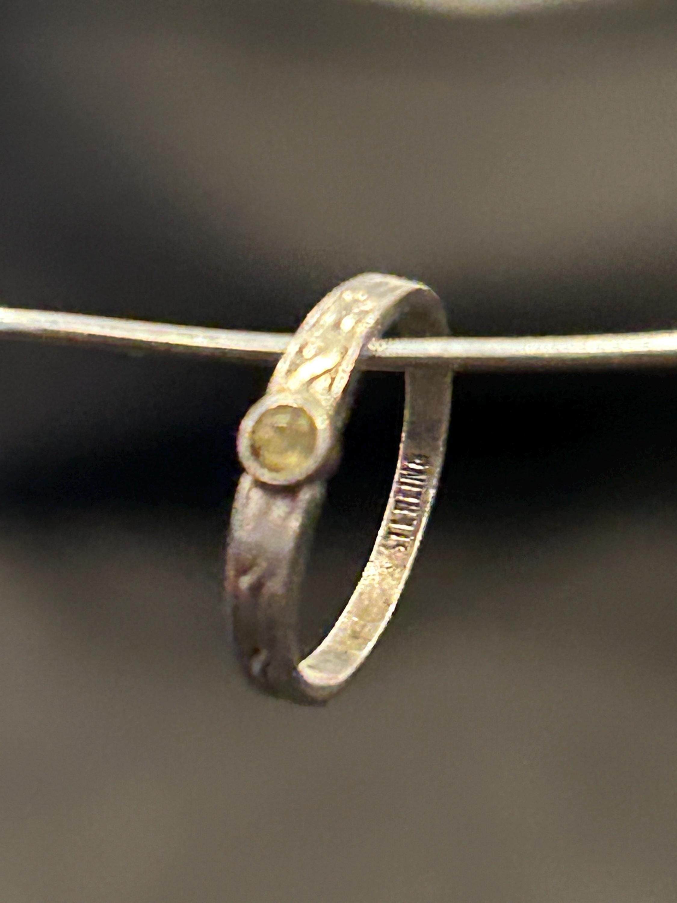 Vintage Sterling Infant Ring - Etsy