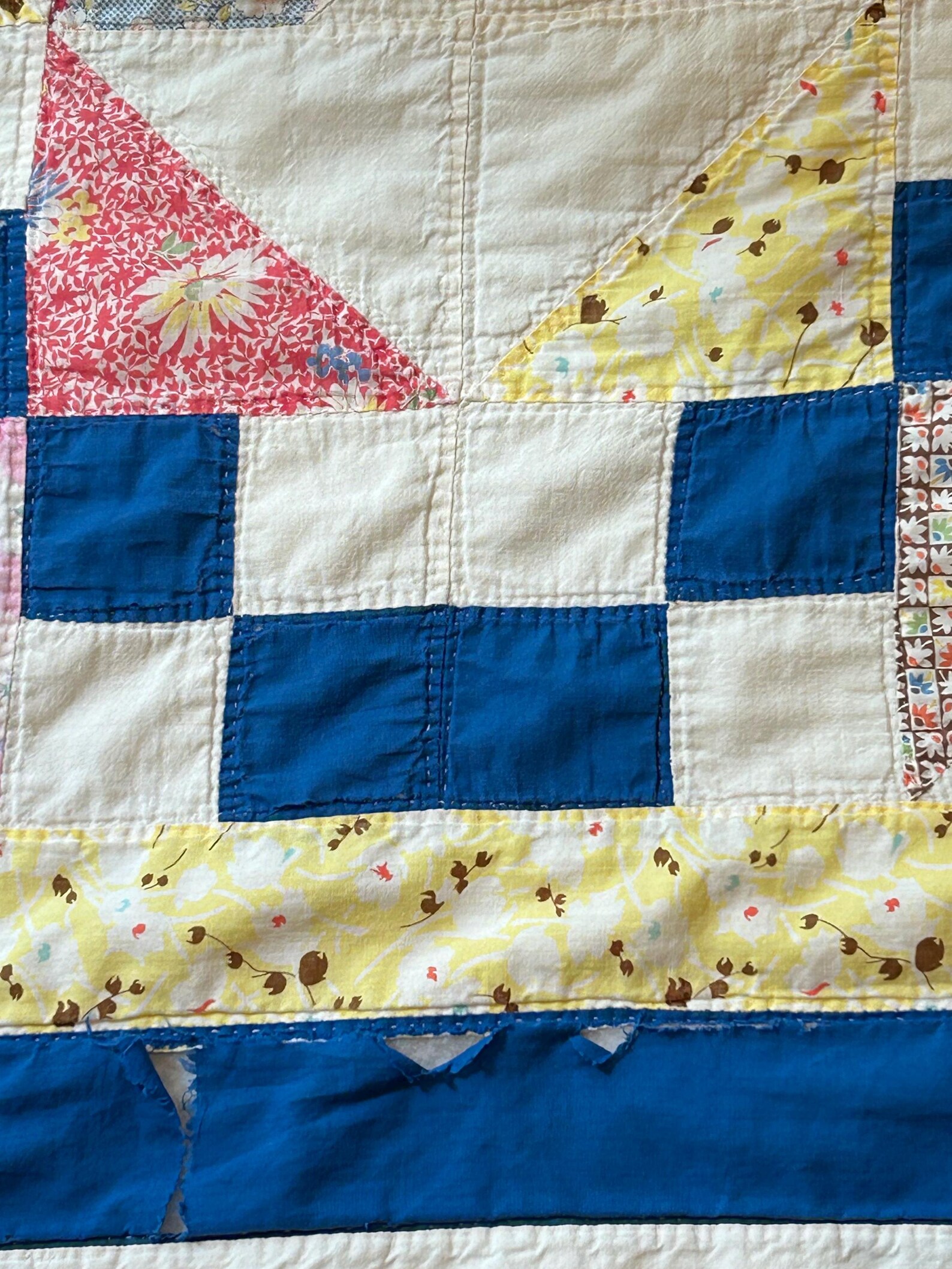 Vintage Summer Quilt Restoration Project - Etsy