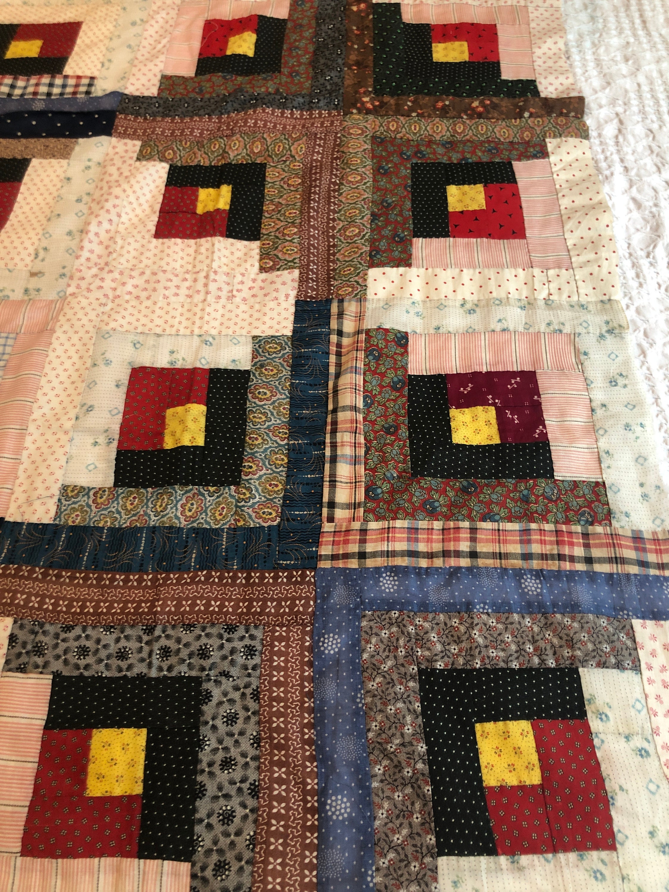 19th Century Quilt Top - Etsy