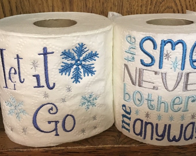 Emergency Roll Funny Toilet Paper Embroidery Design INSTANT DOWNLOAD - Etsy