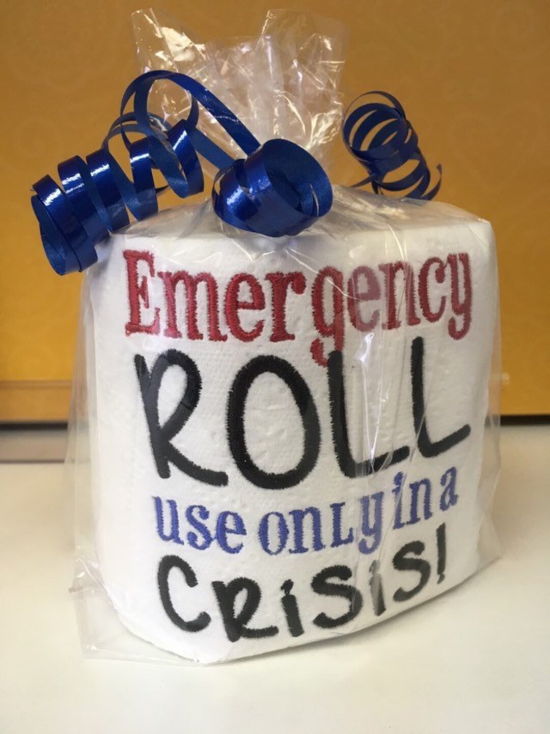 Emergency Roll Funny Toilet Paper Embroidery Design- INSTANT DOWNLOAD ...