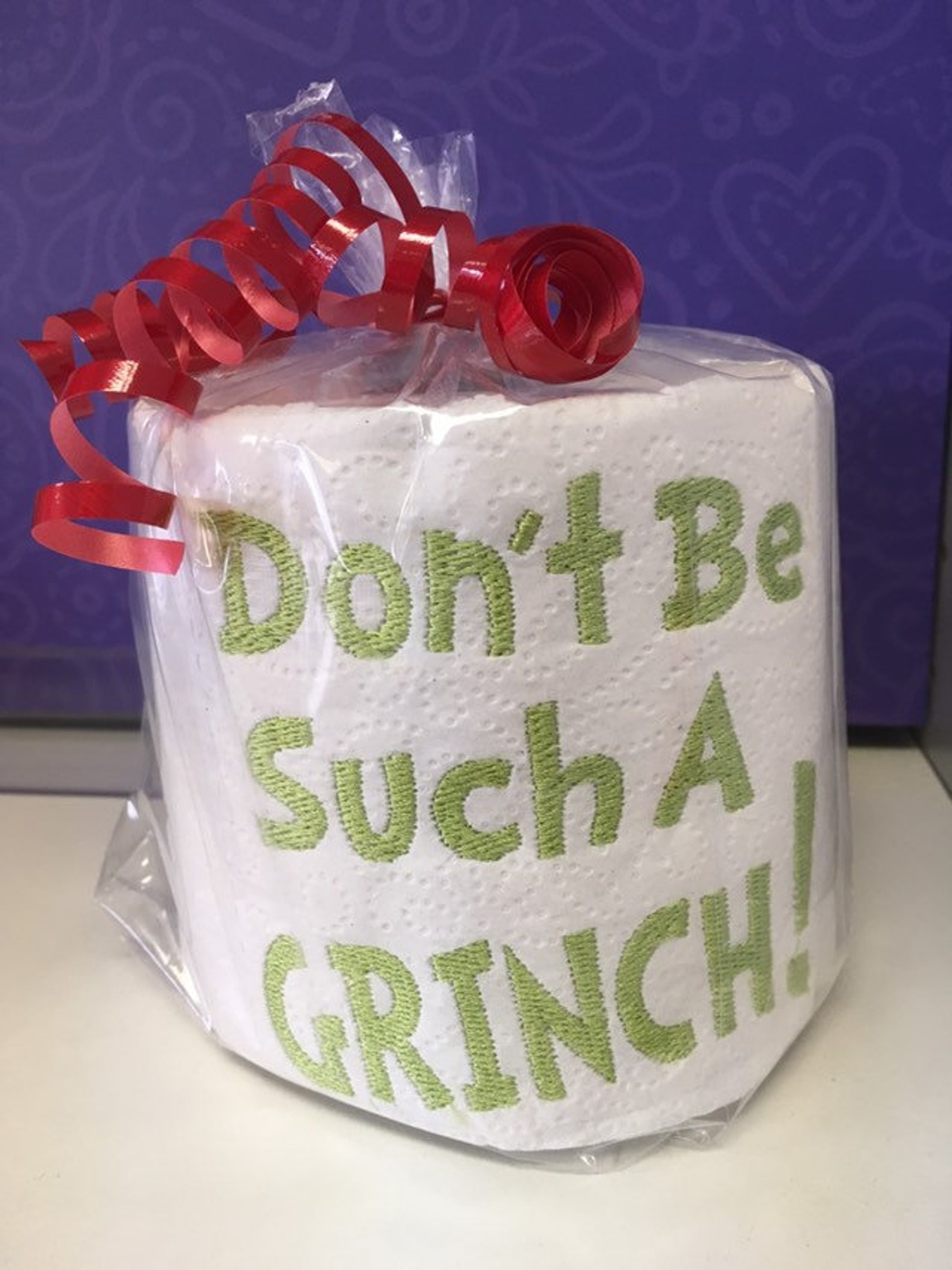 Grinch Funny Toilet Paper Embroidery Designs INSTANT DOWNLOAD - Etsy