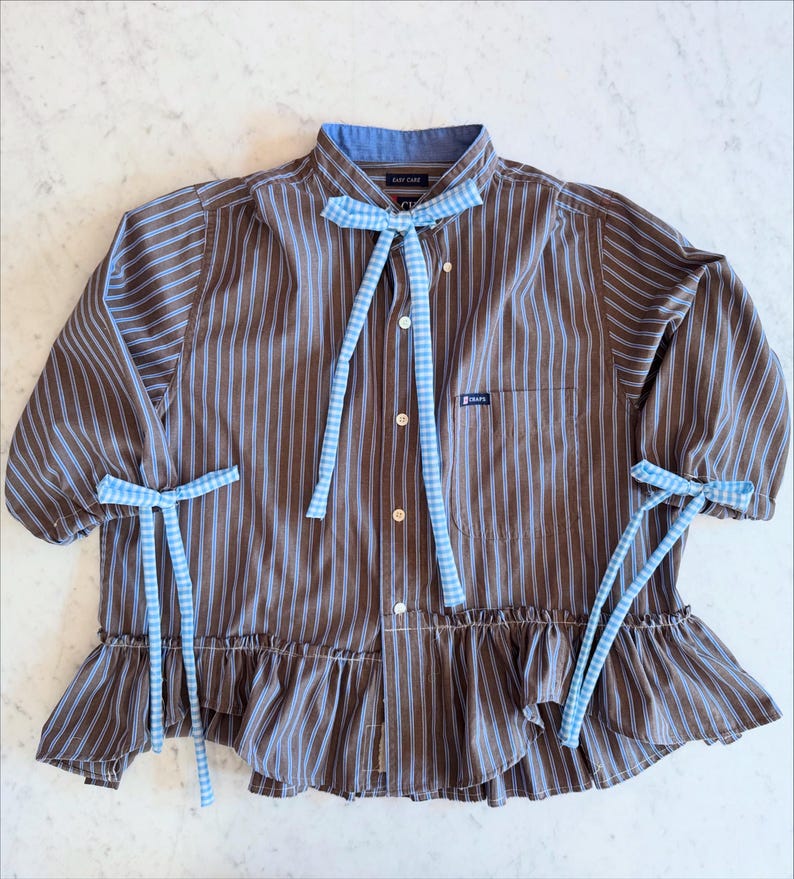 DIY Ruffle Top Sewing Guide - Etsy