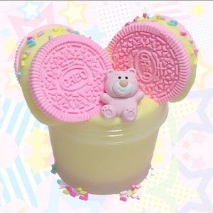 Banana Split Oreo DIY Clay Slime, Butter Slime, Stress Relief, Scented ...