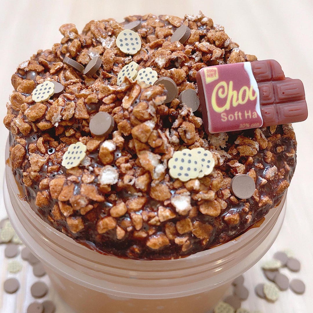 Crispy Crunchy Sizzle Slime, Pick Your Own Fragrance, Scented Slime ...