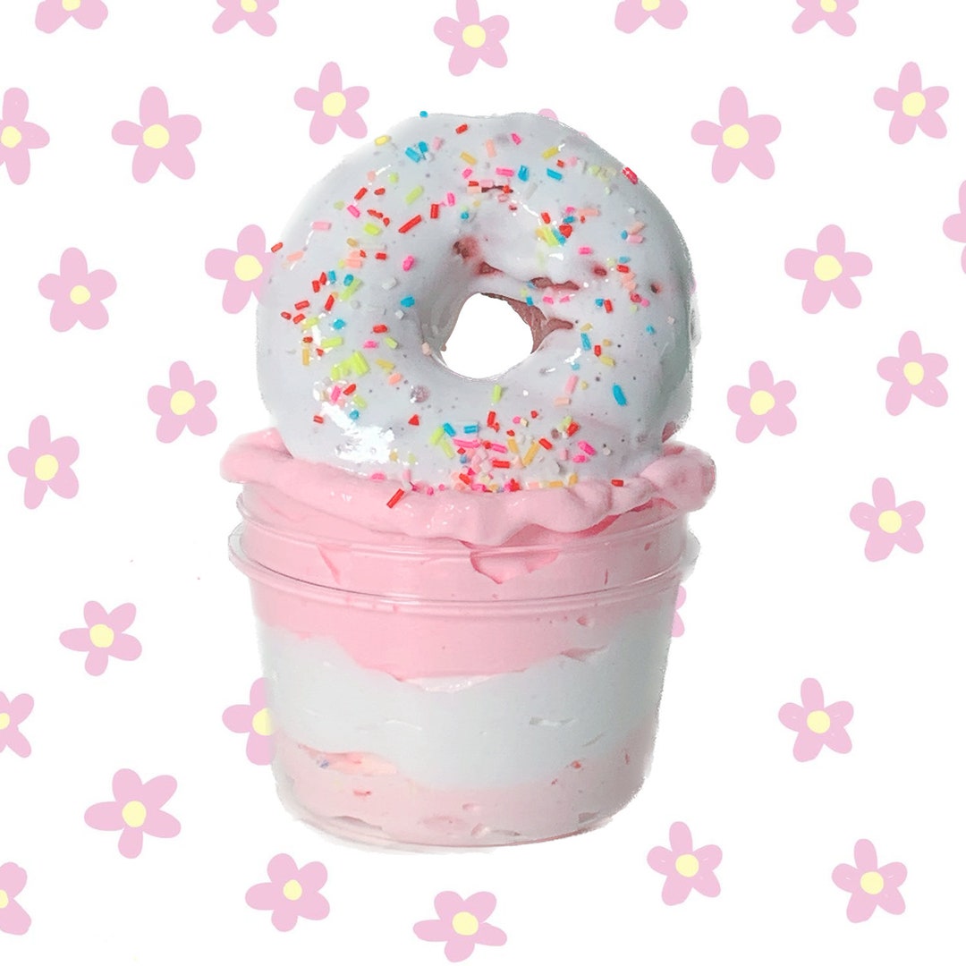 DIY Slime Kit Red Velvet Donut Pick Your Own Scent Soft Buttery Slime ...