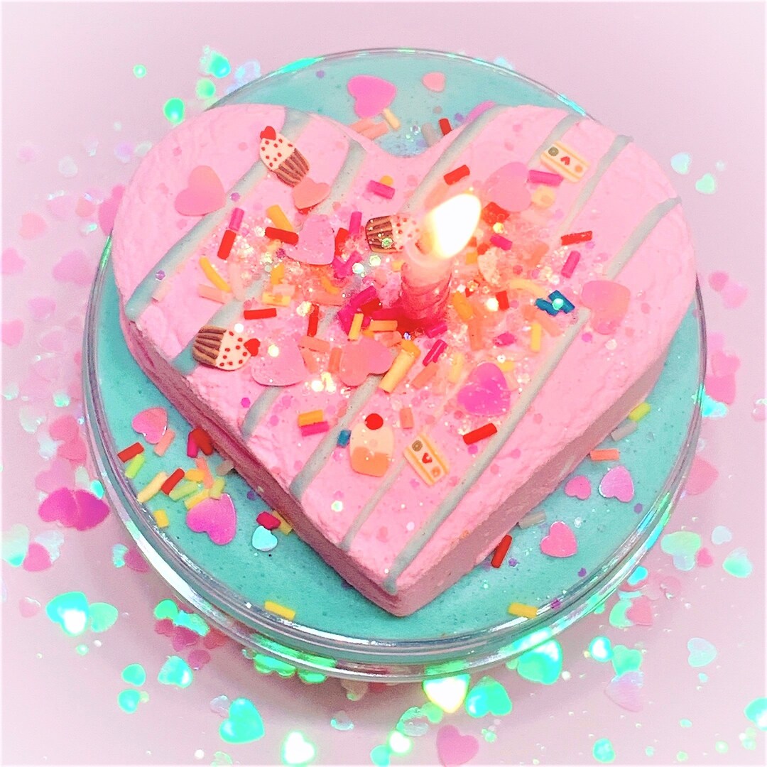 DIY Clay Slime , Birthday Cake Slime, Pick Your Own Scent , Soft Butter ...